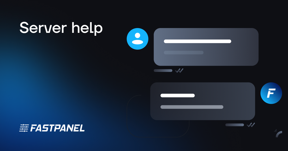 Server help - FASTPANEL®